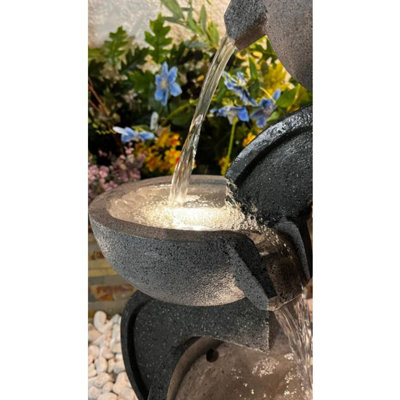 Fantasy Falls Mains Power Water Feature With Cover