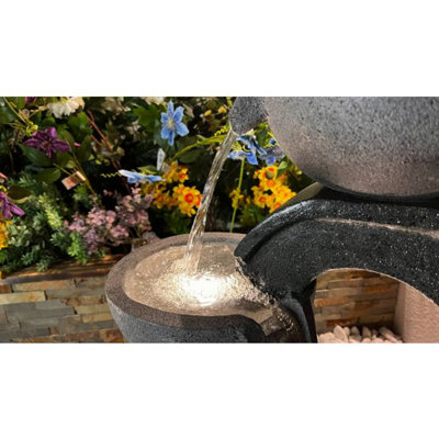 Fantasy Falls Mains Power Water Feature With Cover
