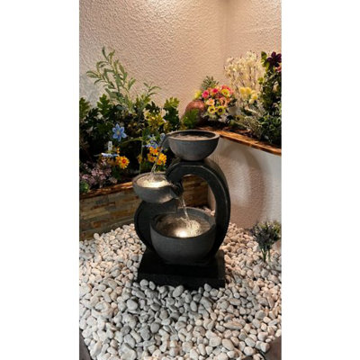 Fantasy Falls Mains Power Water Feature With Cover