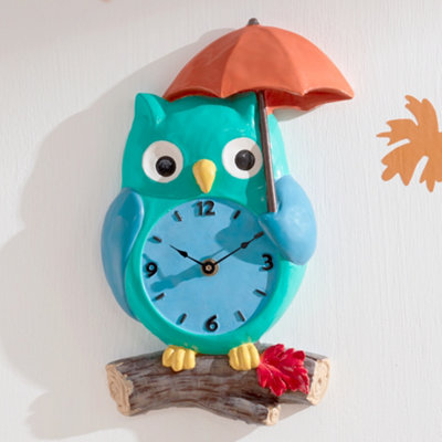 Fantasy Fields - Toy Furniture -Enchanted Woodland Owl Wall Clock | DIY ...