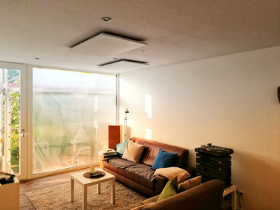 Far Infrared Heater - Ceiling mountable Metal Infrared Heating Panels ...