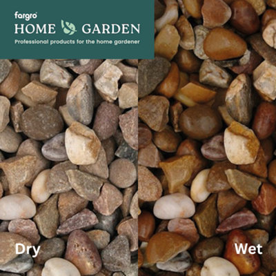 Fargro™ Home and Garden Decorative Medium Brown Decorative Pea Gravel ...