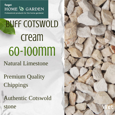 Fargro™ Home and Garden Medium Decorative Buff Cotswold Chippings 13mm ...
