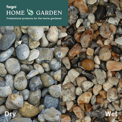 Fargro™ Home & Garden Seashore Pebbles 10-20mm - Pack of 2 x 20kg ...