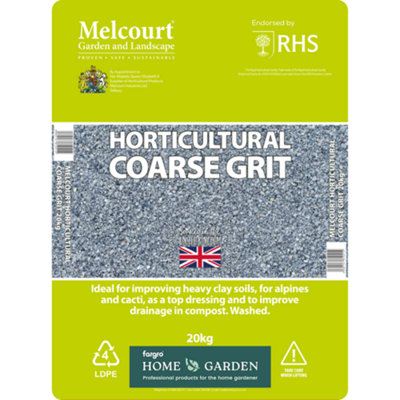 Fargro Melcourt Pack of 2 - Horticultural Grit Coarse, for Improving ...