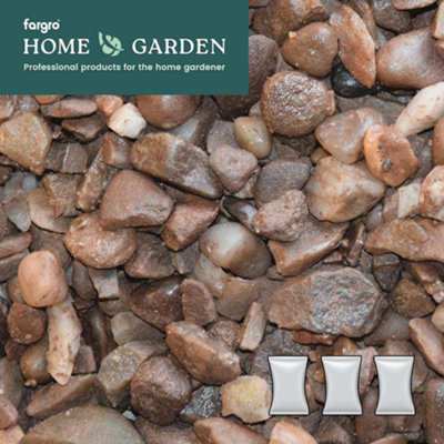 Fargro Melcourt Pack of 3 - Horticultural Versatile Garden Gravel, 20 ...