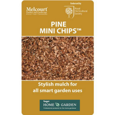 Fargro Melcourt Pine Mini Chips™ Decorative Bark for Pots and Planters ...