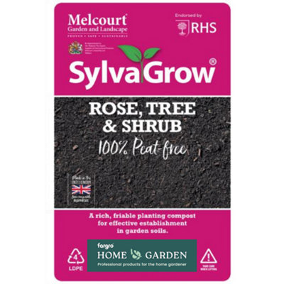 Fargro Melcourt SylvaGrow™ Premium Rose, Tree & Shrub Growing Compost ...