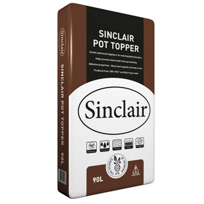 Fargro™ Sinclair Mulch Pot Topper, Soil Conditioner & Weed Control Wood ...