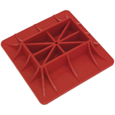 Farm Jack Off-Road Lifting Support Base - Durable 290mm x 292mm Design