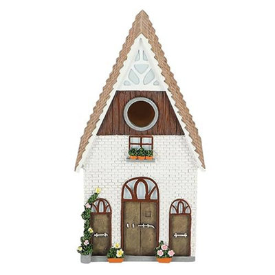 Farmhouse Style Wooden Bird House