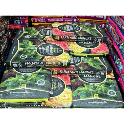 Farmyard Manure - 50 L Bag - 1 Bag