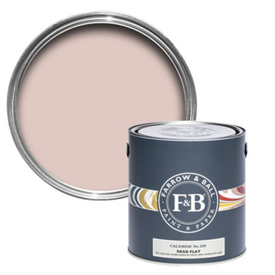 Farrow & Ball Dead Flat Mixed Colour 230 Calamine 2.5 Litre