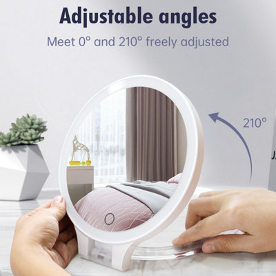 Fascinate Magnifying Mirror 10X 1X Double Sided Magnification Vanity ...