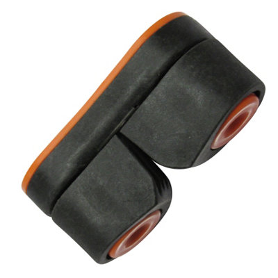 Fast Entry Nylon Cam Cleats X2 (3MM - 6MM Rope Toothed Pulley Clamp)