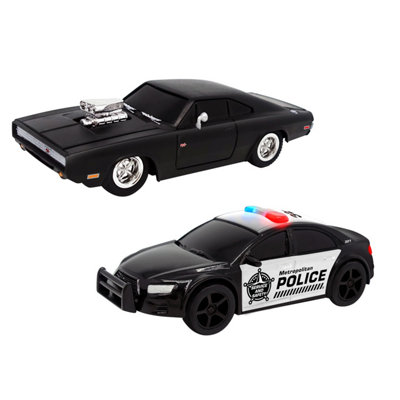 Fast & Furious Stunt Raceway Electric Racetrack Slot Car Set, Track 7 ...