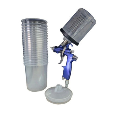 Fast Mover Tools Disposable Paint Pots, 190 Micron, 600ml, 50 Liners ...