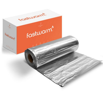 Fastwarm Under Carpet / Under Vinyl Heating Kit - 1m - Mat Only (No ...