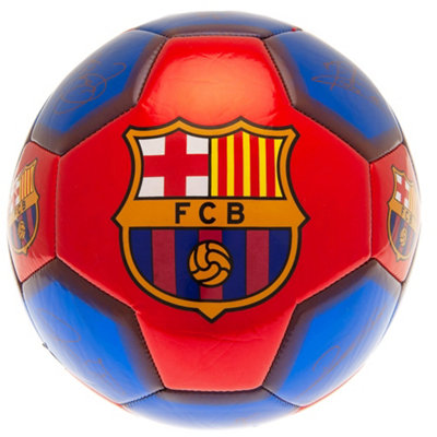 FC Barcelona Signature Football Blue/Red (5)