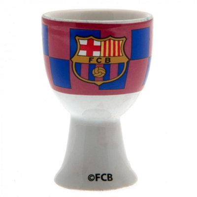 FC Barcelona Unisex Adult Egg Cup White/Blue/Maroon (One Size) | DIY at B&Q
