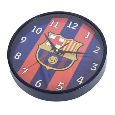 FC Barcelona Wall Clock Blue/Red (One Size)