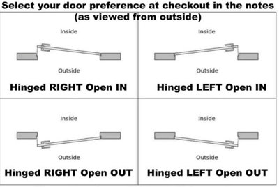 FD30/FD60/FD120 Fire Rated Steel Door White RAL9003 (940 x 2035mm) - LH ...