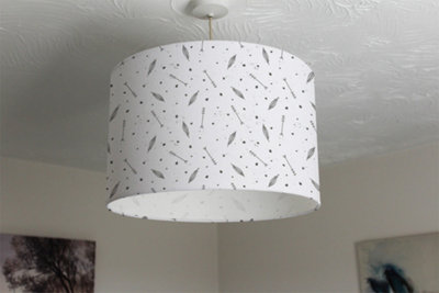 feathers and arrows in boho style (Ceiling & Lamp Shade) / 45cm x 26cm ...