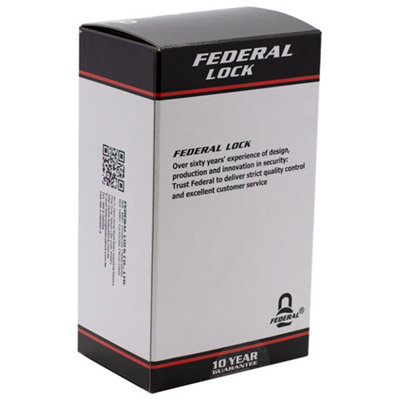 Federal 3 Star Euro Cylinder Door Lock Diamond Secure Dual Finish With ...