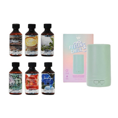 Feeling Chiller Diffuser plus 6 Assorted Oil Scents