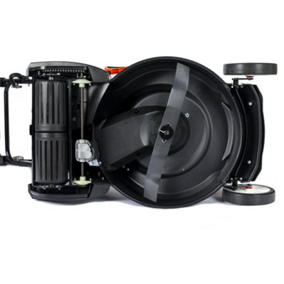 Feider TR4870ES Variable-Speed Petrol Rear-Roller Lawnmower with ...