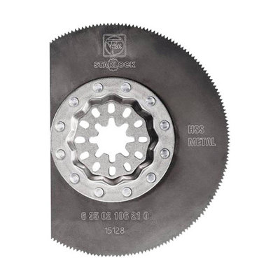 Fein 63502106210 85mm Starlock Segment Saw Blade HSS D85 Sheet Metal ...