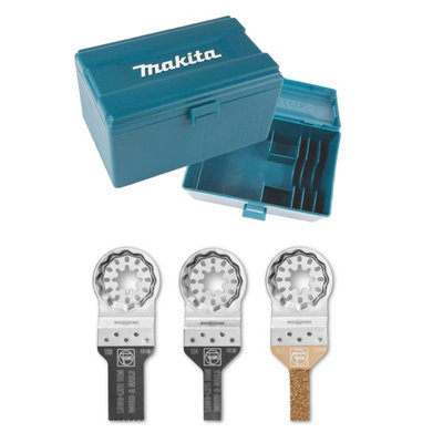 Fein Makita Starlock E-Cut Saw Blade 3PC Multi Tool Mini Combo Set ...