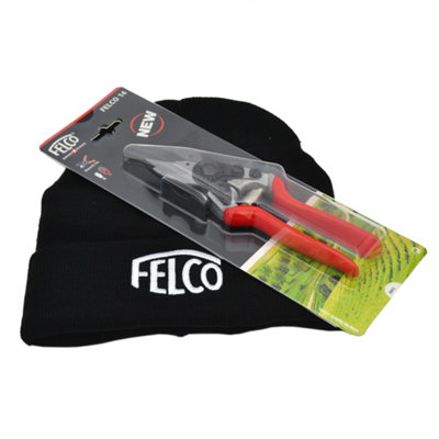 Felco Model 14 Secateurs & Beanie Hat Gift Set