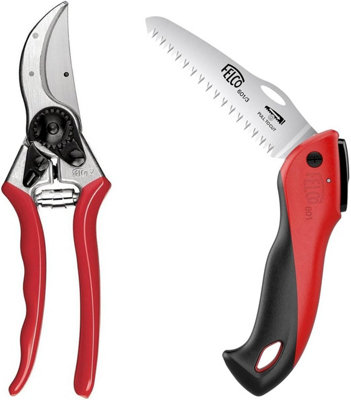Felco Model No2 Secateurs c/w 601 Pruning Saw