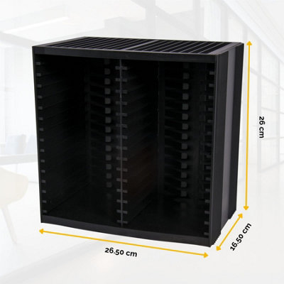 Fellowes CD Storage Shelves for 48 CDs CD Spring Home and Office Desk ...