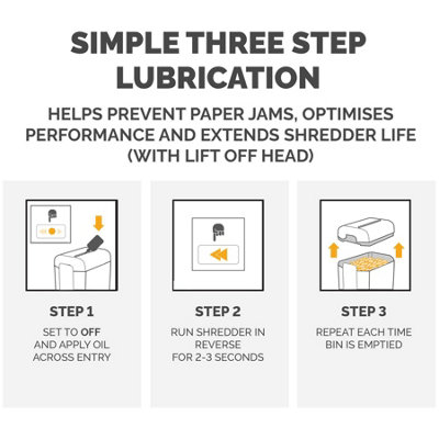 Fellowes Paper Shredder Oil 355ml Shredder Lubricant Oil Pack of 2