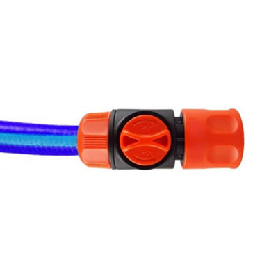 Female In-Line Hose Connector with Built-in Valve for Join Garden Hose ...