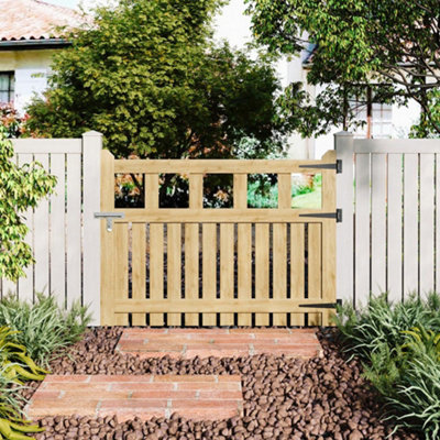 Fence Gate Yard Patio Entrance 120cm W x 90cm H