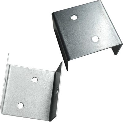 Fence Panel Clips Trellis U Clip Bracket for 35mm to 44mm Fence Panels ...