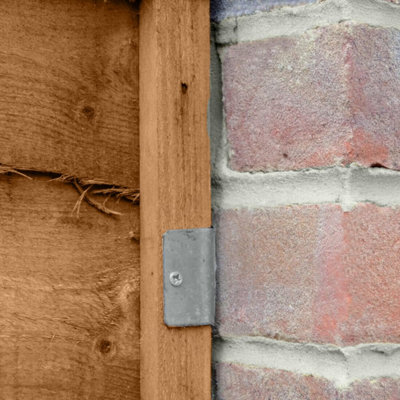 Fence Panel Clips Trellis U Clip Bracket for 35mm to 44mm Fence Panels ...