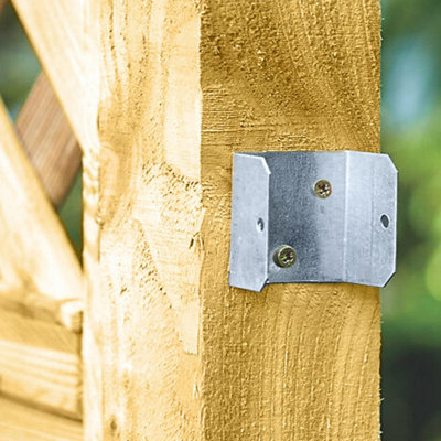 Fence Panel Clips Trellis U Clip Bracket for 35mm to 44mm Fence Panels ...