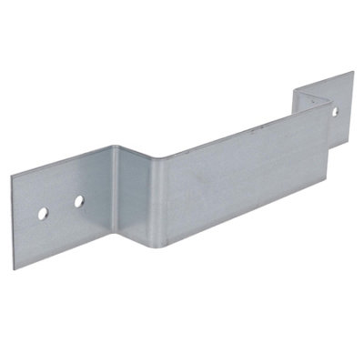 Fence Panel Security Bracket 100mm Anti Rattle Concrete / Wood Post ...
