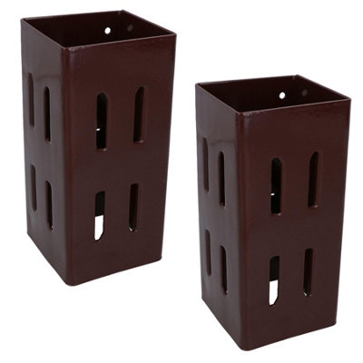 Fence Post Extender Holder Support 100mm x 100mm Easy Grip Panel ...