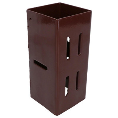 Fence Post Extender Holder Support 100mm x 100mm Easy Grip Panel Trellis