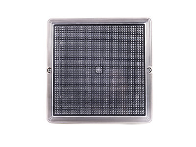 Fern Howard ECO Mini-Max LED Black Base Clear Diffuser Bulkhead with ...
