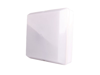 Fern Howard ECO Mini-Max LED White Base Opal Diffuser Bulkhead with ...