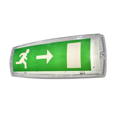 Fern Howard Emergency Exit Light IP65 LED Bulkhead Wall Sign Mounted ...