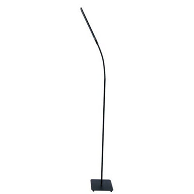 Fern Howard Tall Black Dimmable LED Floor Lamp with Remote control ...