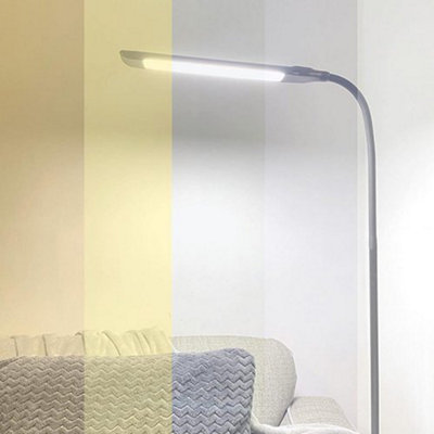 Fern Howard Tall Black Dimmable LED Floor Lamp with Remote control ...