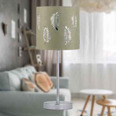 Fern - Sage Green Cut Out 15.5cm Table Lamp Shade